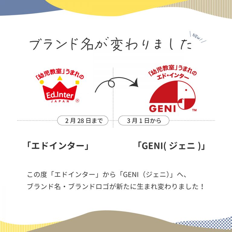 GENIロゴアイデアオンライン展覧会を開催しました – 株式会社エド・インター